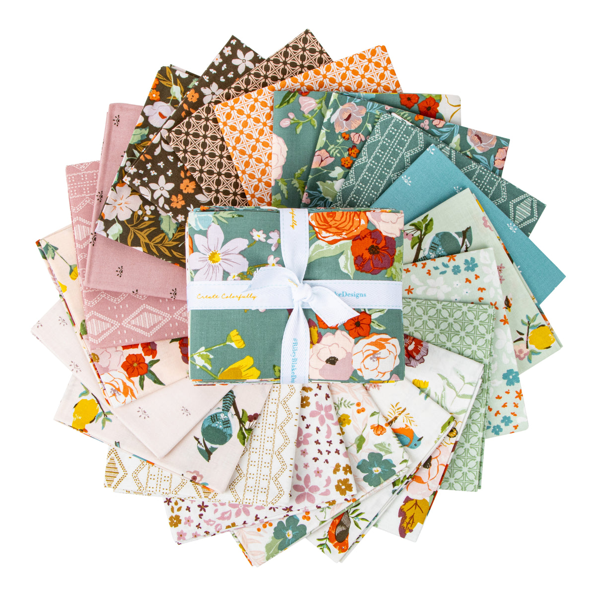 Winged Medley Fat Quarter Bundle Quilting Fabric by Katherine Lenius – Mockingbird Quilts