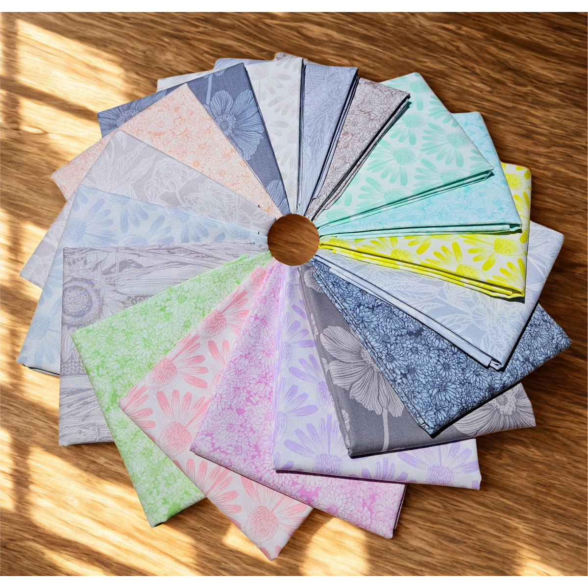 Indelible Soft 18pc Fat Quarter Bundle Quilting Fabric by Anna Maria Parry – Mockingbird Quilts