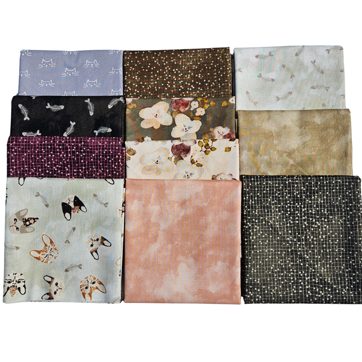 Marcel 11pc Half Yard Bundle Quilting Fabric by Cecile Metzger – Mockingbird Quilts