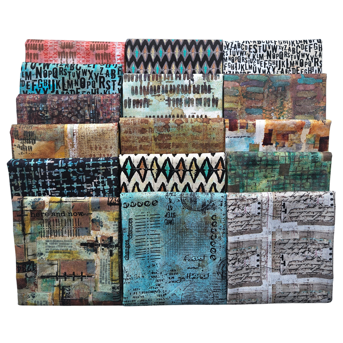 On Your Mark 16pc Half Yard Bundle Quilting Fabric by Seth Apter – Mockingbird Quilts