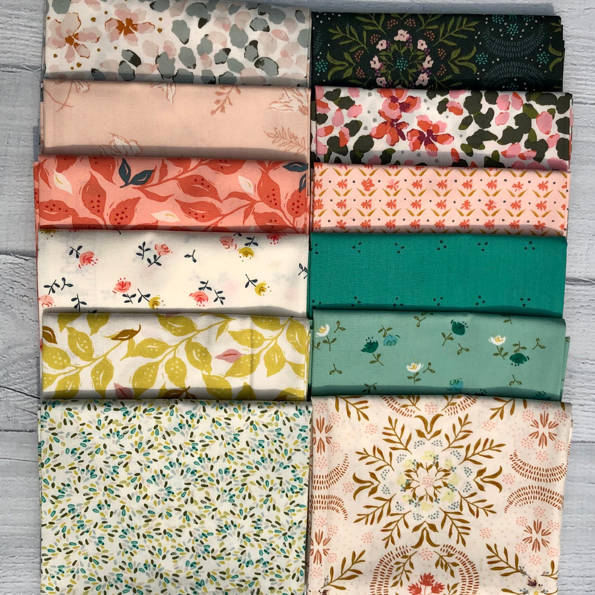 Velvet 12pc Half Yard Bundle Quilting Fabric by Amy Sinibaldi – Mockingbird Quilts