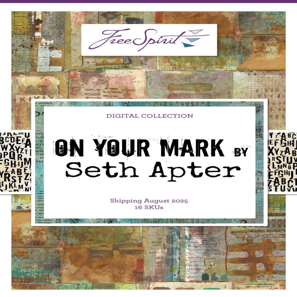 On Your Mark by Seth Apter – Mockingbird Quilts