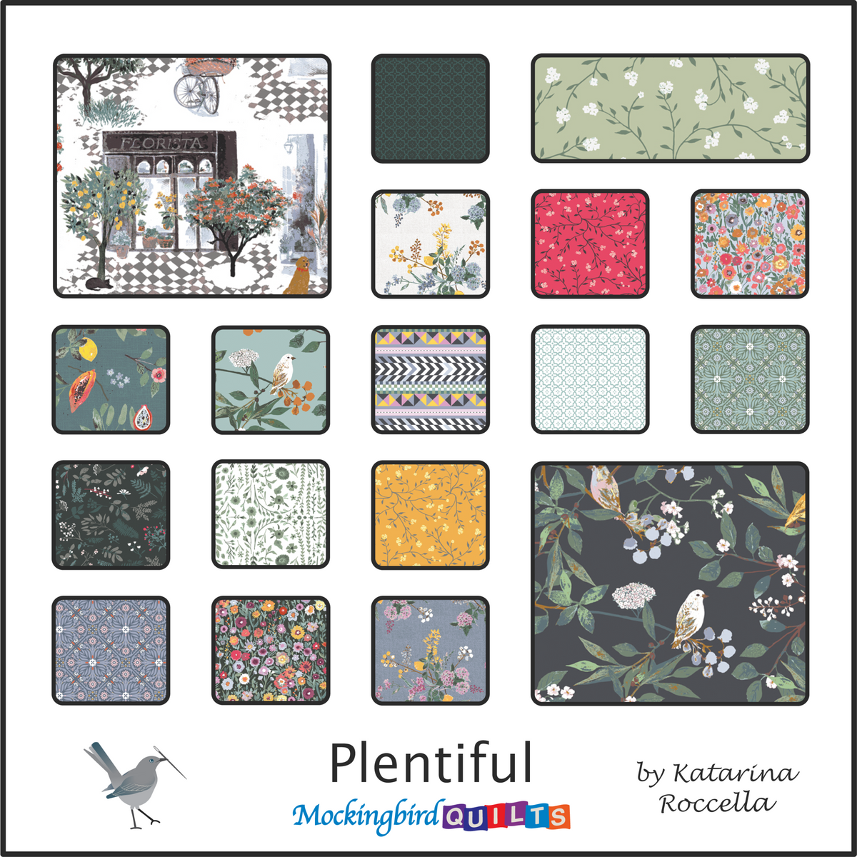 Plentiful by Katarina Roccella – Mockingbird Quilts