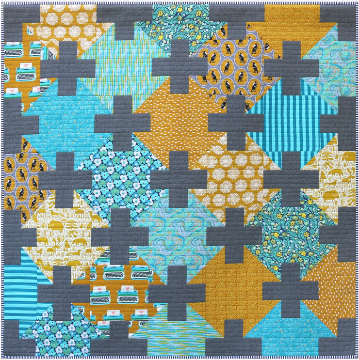 Balderdash Paper Quilt Pattern by Emma Jean Jansen – Mockingbird Quilts