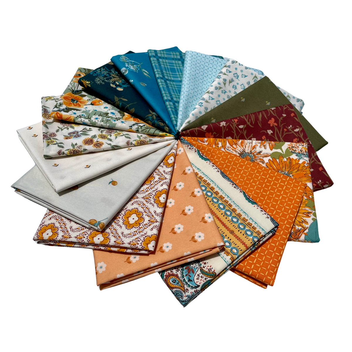 Heirloom 16pc Quilting Fabric Fat Quarter Bundle – Mockingbird Quilts