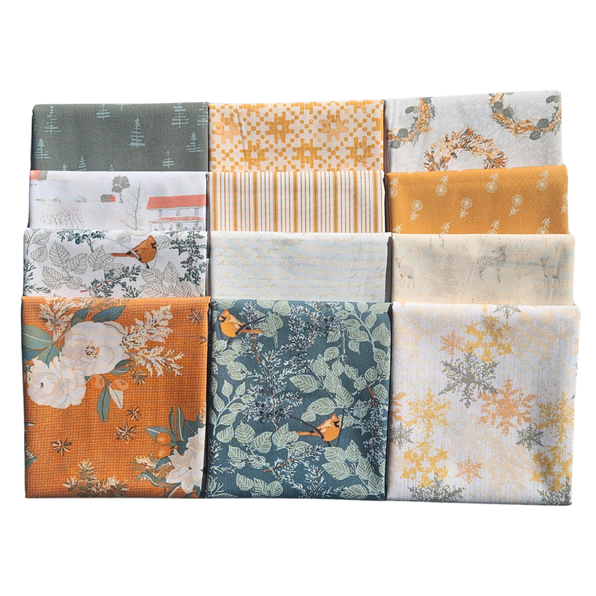 Juniper 12pc Half Yard Bundle by Sharon Holland – Mockingbird Quilts