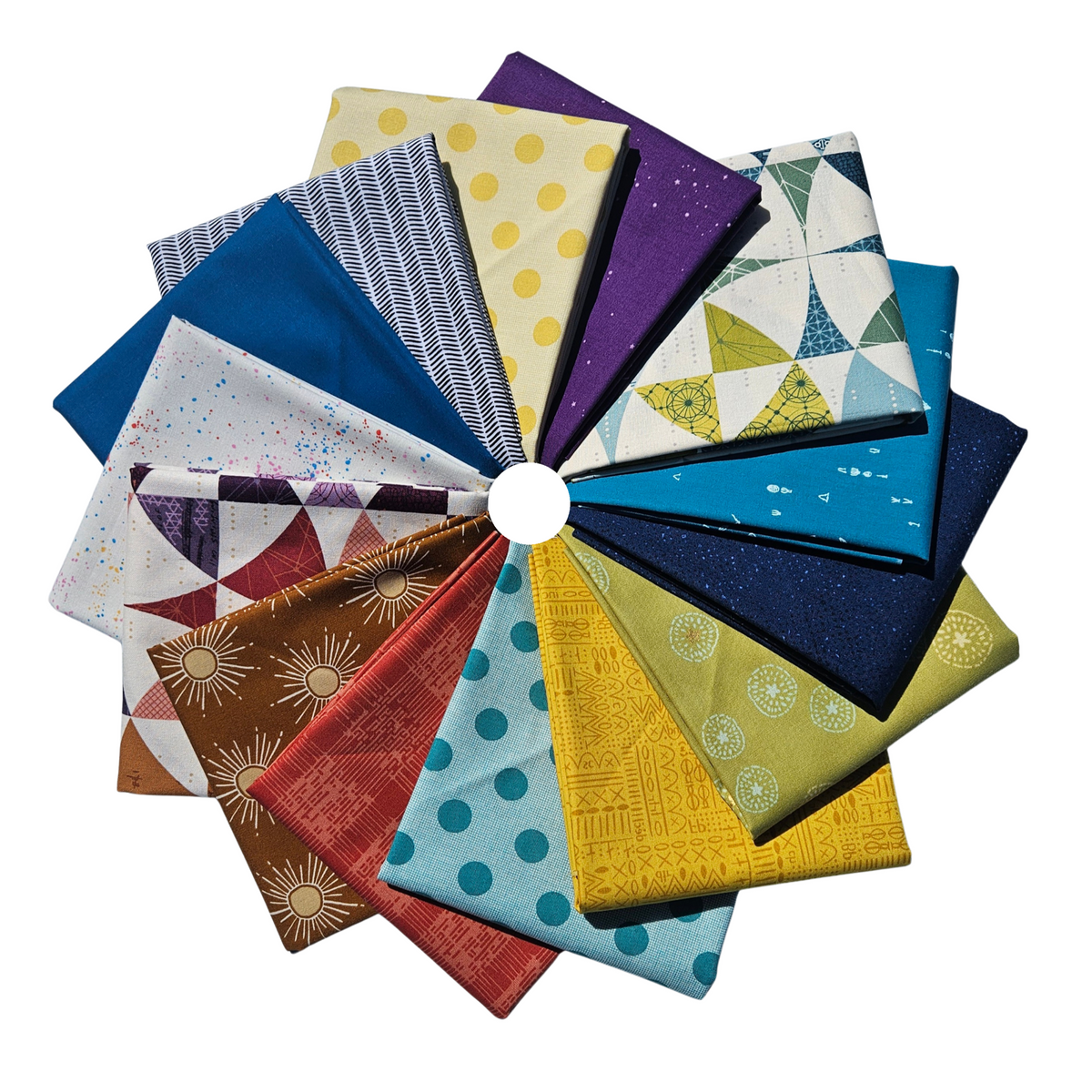 MBQ Curated Mystery 14pc Fat Quarter Bundle Quilting Fabric ...